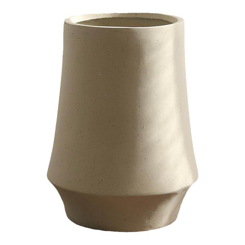Nordic Simple Magnesium Mud Large Flowerpot - Indoor Plant Pot for Home ...