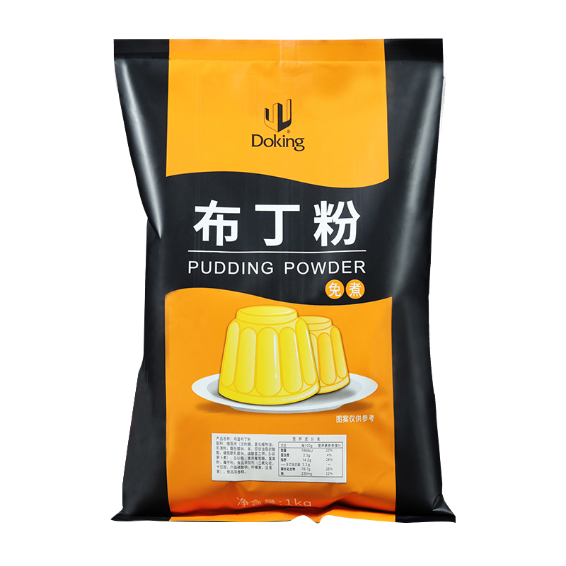 Dunhuang no-cook pudding jauhe maito tee shop erikoisraaka-aine hyytelöjauhe kaupallinen muna ...