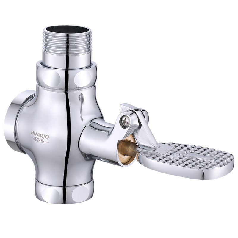Waljie Foot-Operated Toilet Flush Valve