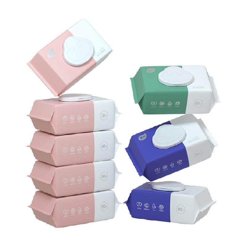 Plant Protection Baby Wipes 80 Pumping 5 Packs Hand Mouth Special ...