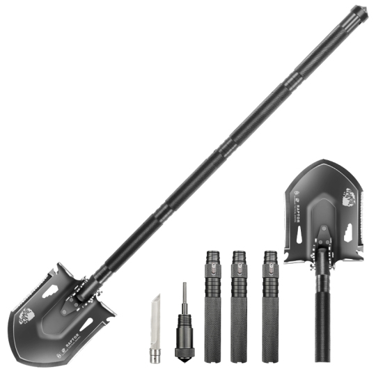 Handao Folding Engineer Shovel - Multi-Function Outdoor Camping Tool