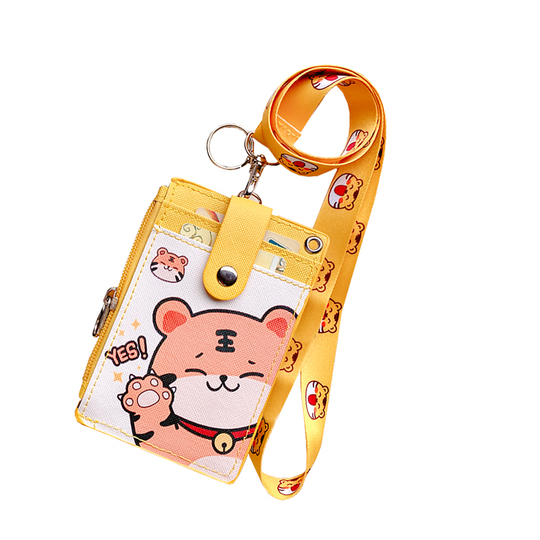 Student multi-card lanyard set - hængende neck skolekort holder til ...