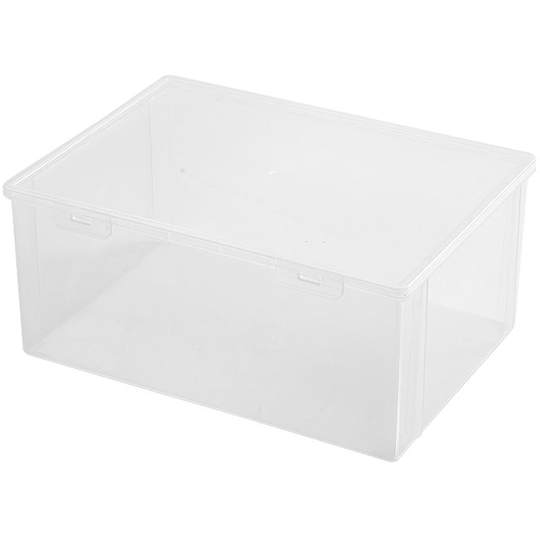 Multi-Disc Storage Box for CDs, DVDs, Blu-Ray - Large Capacity Organizer