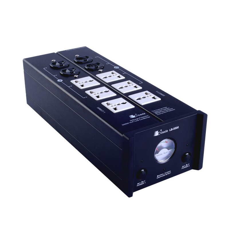 Bada LB-5500 ตัวกรองไฟ HiFi - ป้องกันฟ้าผ่าและไฟกระชาก