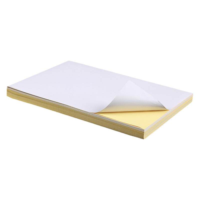 A4 Self-Adhesive Printing Paper | Blank Matte Label Sticker with Grid ...