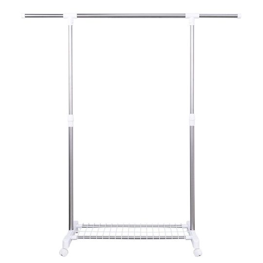 Simple Mobile Clothes Hanger | Telescopic Drying Pole for Home Balcony ...