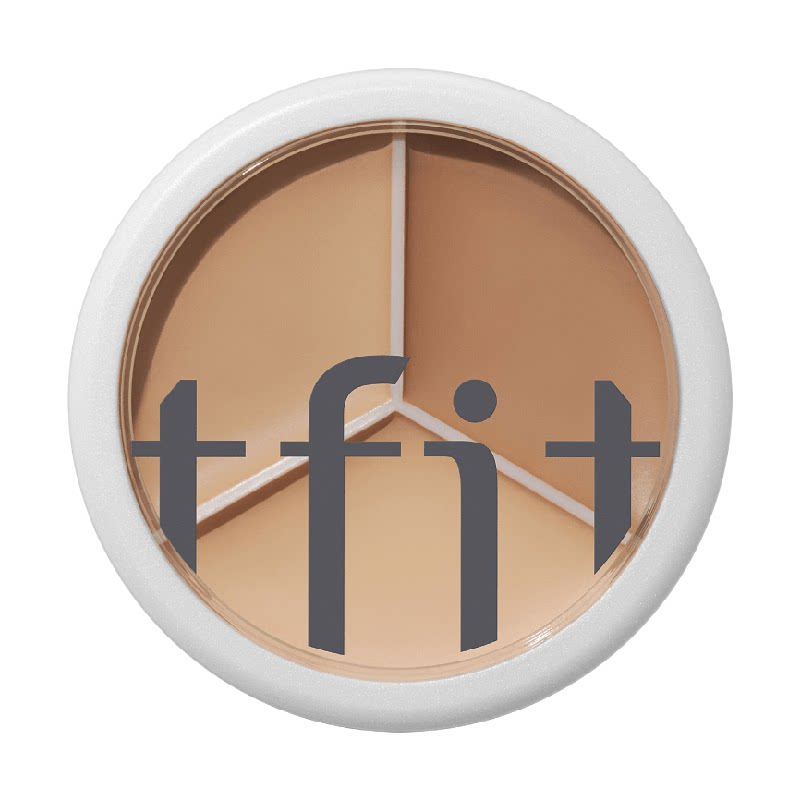 Spot Tfit Three-Color Concealer Disc for Dark Circles, Acne Marks, and ...