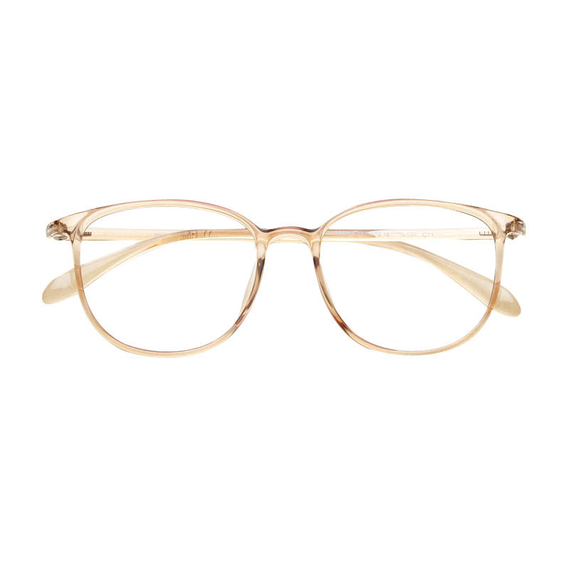 Ultra-Light TR90 Resin Glasses Frame | Milk Tea Color | Myopia Frame ...