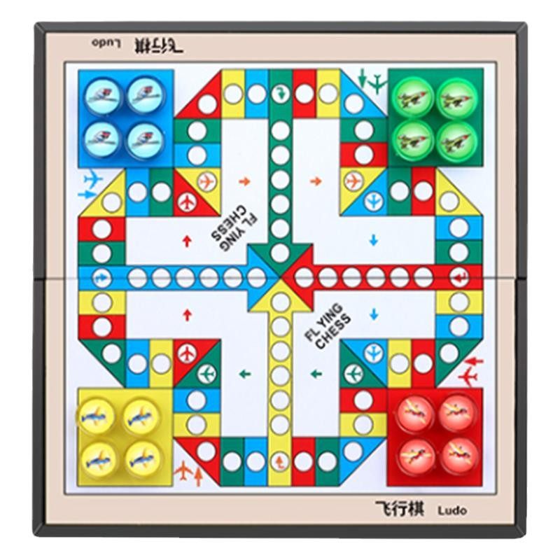 Magnetic Checkers Educational Toys for Children - Foldable Board Games