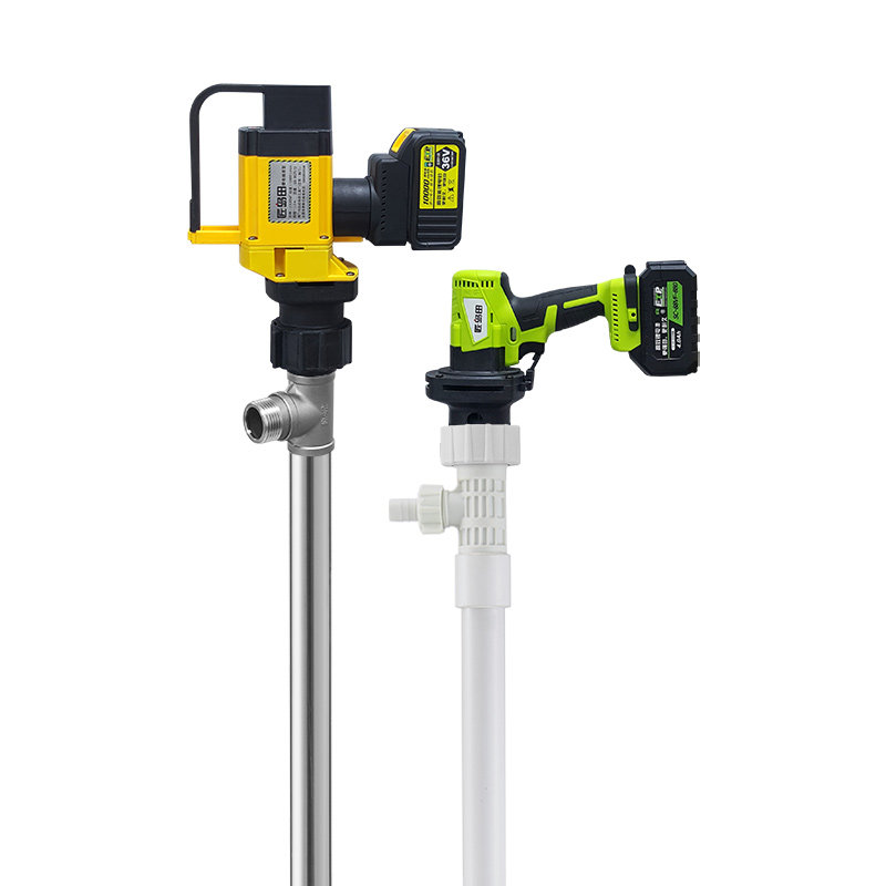 Rechargeable Bucket Oil Pump for Chemicals and Fuels