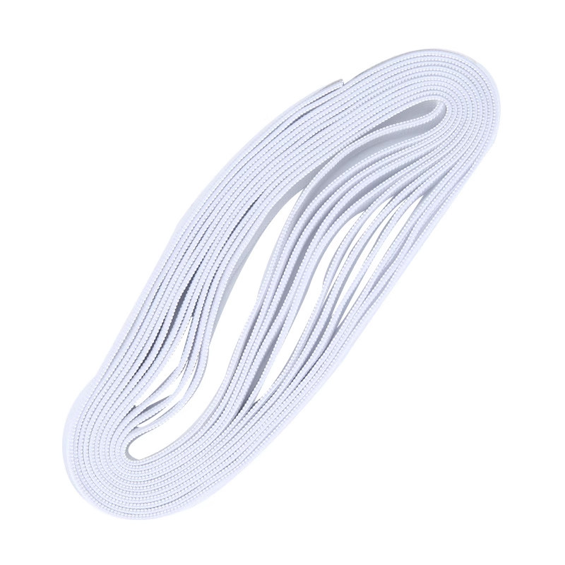 First Deduction White Elastic Band - 0.6mm x 5m