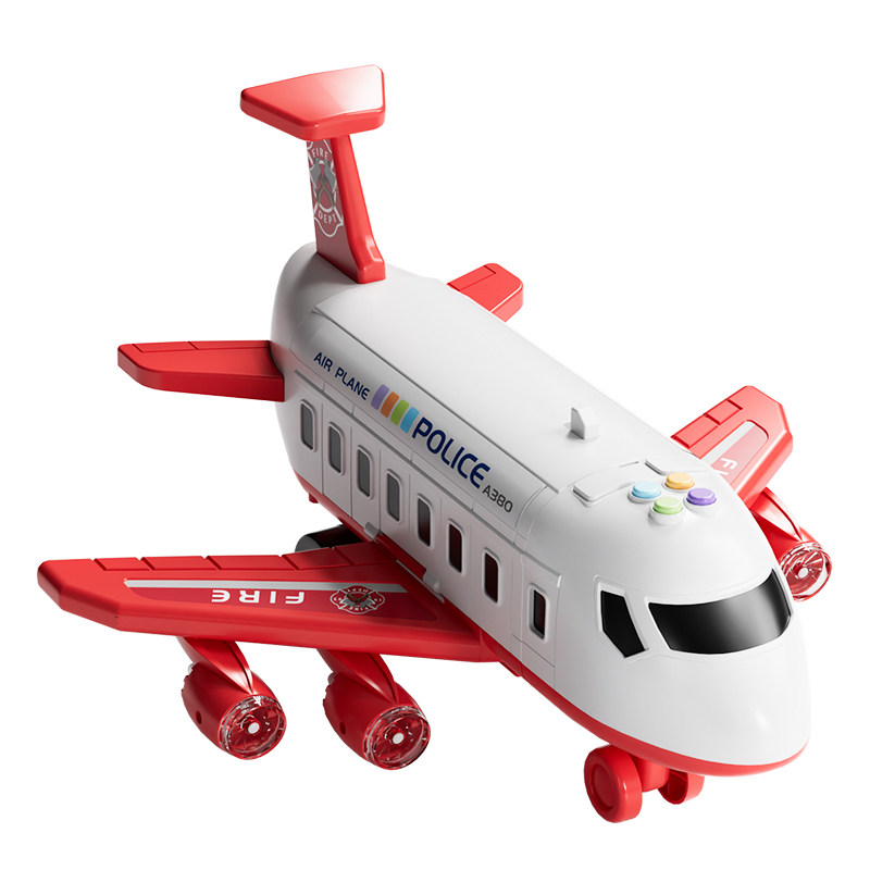 Distant Blue Ejection Track Car Toy - Plastic Racing Track Set