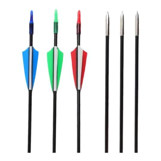 Shooting Training Arrows - Recurve Arrows - Composite Bows - Fiberglass ...