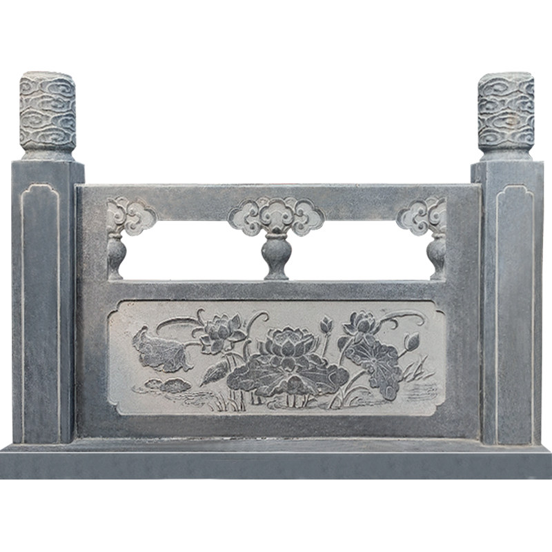 Bluestone Guardrails White Marble Fences River Flag-Raising Platform ...