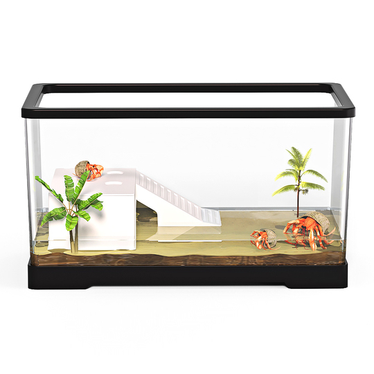 Cute Crab Tank Acrylic Villa - Hermit Crab & Small Pet Habitat
