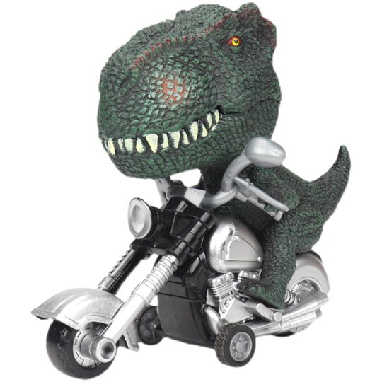 Animal Locomotive Dinosaur Motorcycle Model Toy | Inertial Car Boy Toy ...