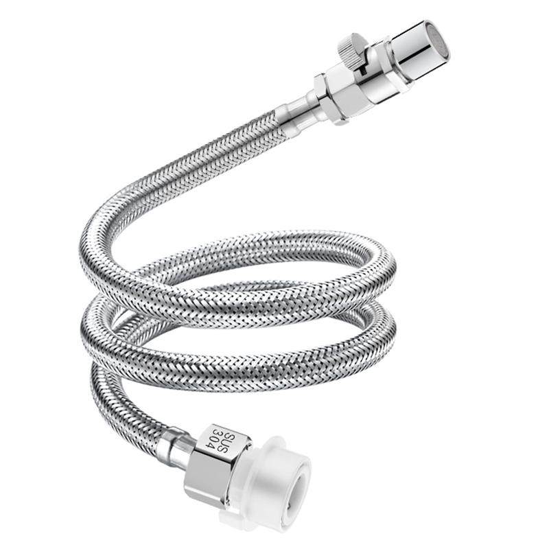 Faucet Extender Anti-Splash Universal Extension Tube Stainless Steel ...