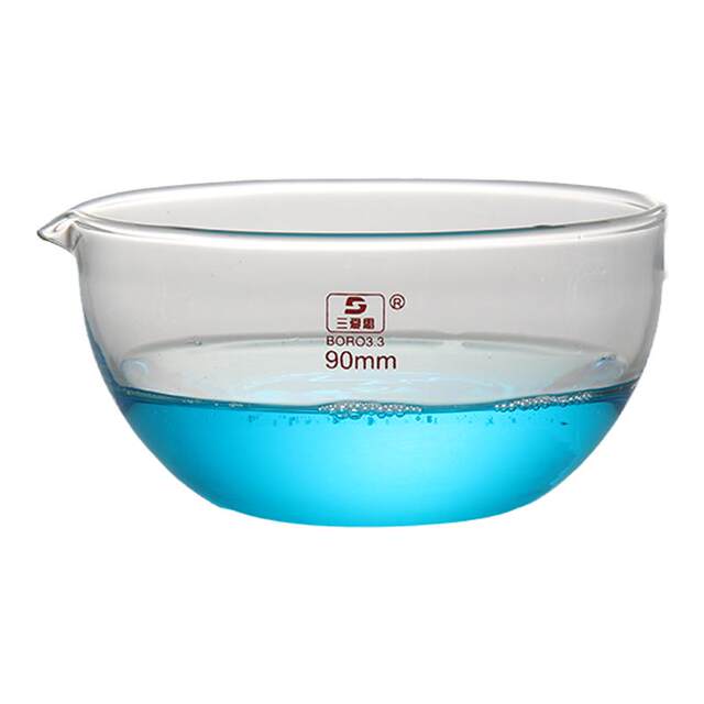 Sanaisi flat bottom evaporation dish crystallization dish with mouth ...