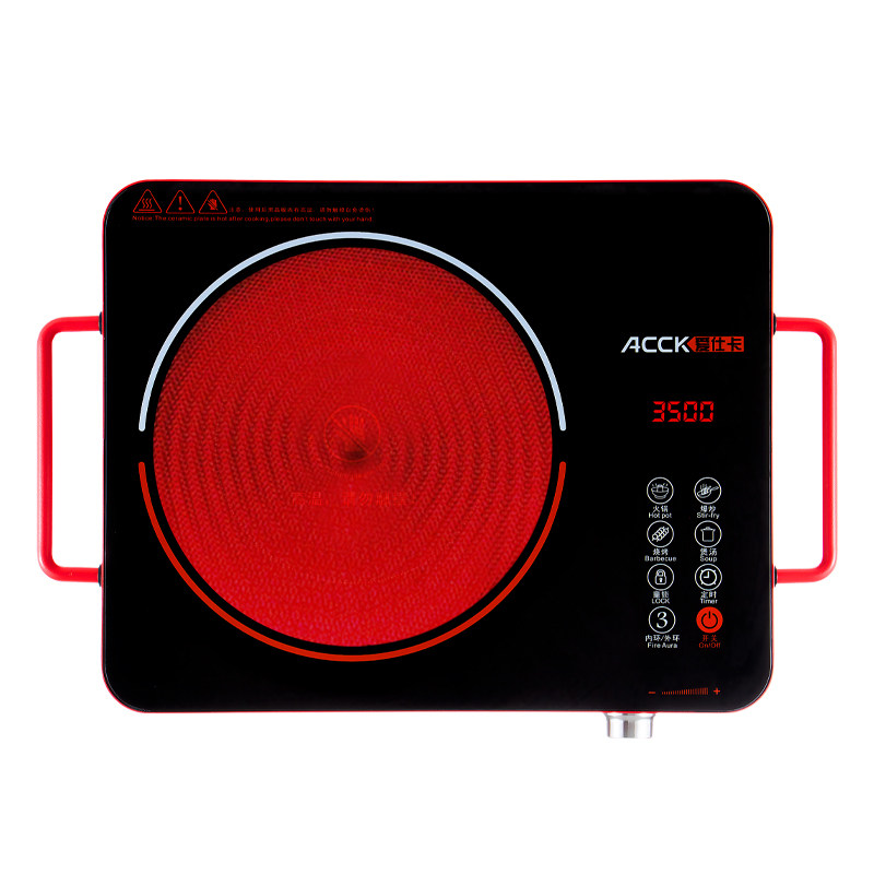 Plaque de cuisson électrique en céramique Acck 3500W - Table de cuisson ...