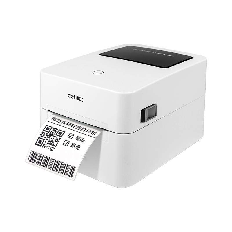 Deli Label Printer Thermal Self-Adhesive Product Price Label Barcode QR ...