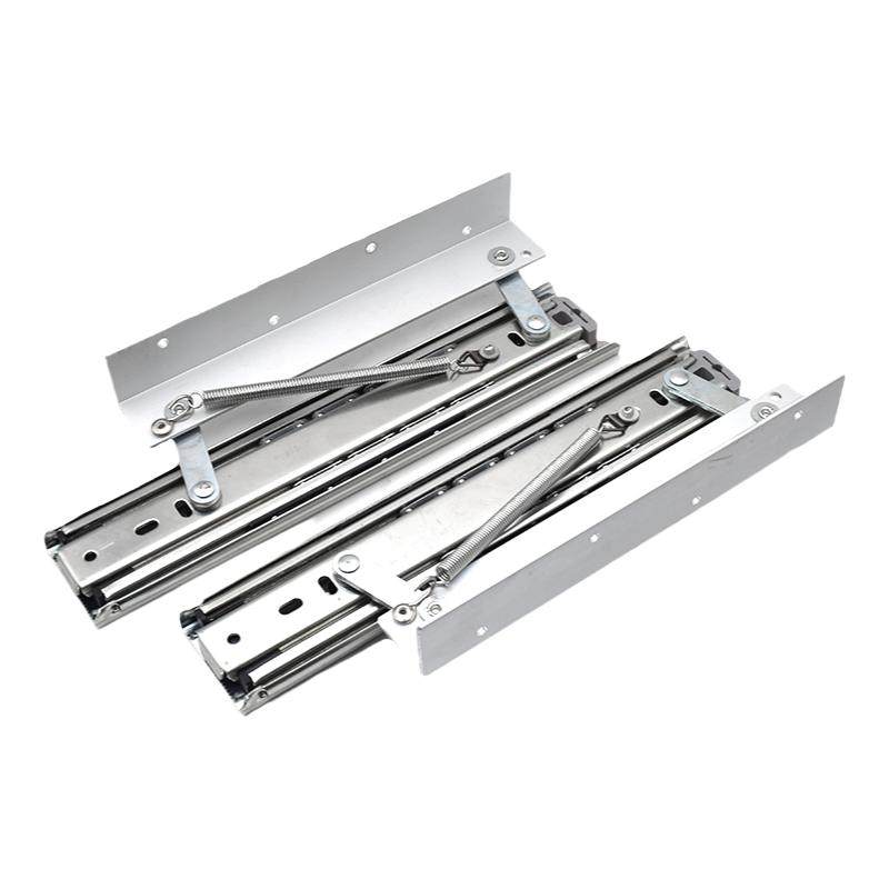 Desktop Rising Invisible Folding Guide Rail for Heavy Duty Table Extension