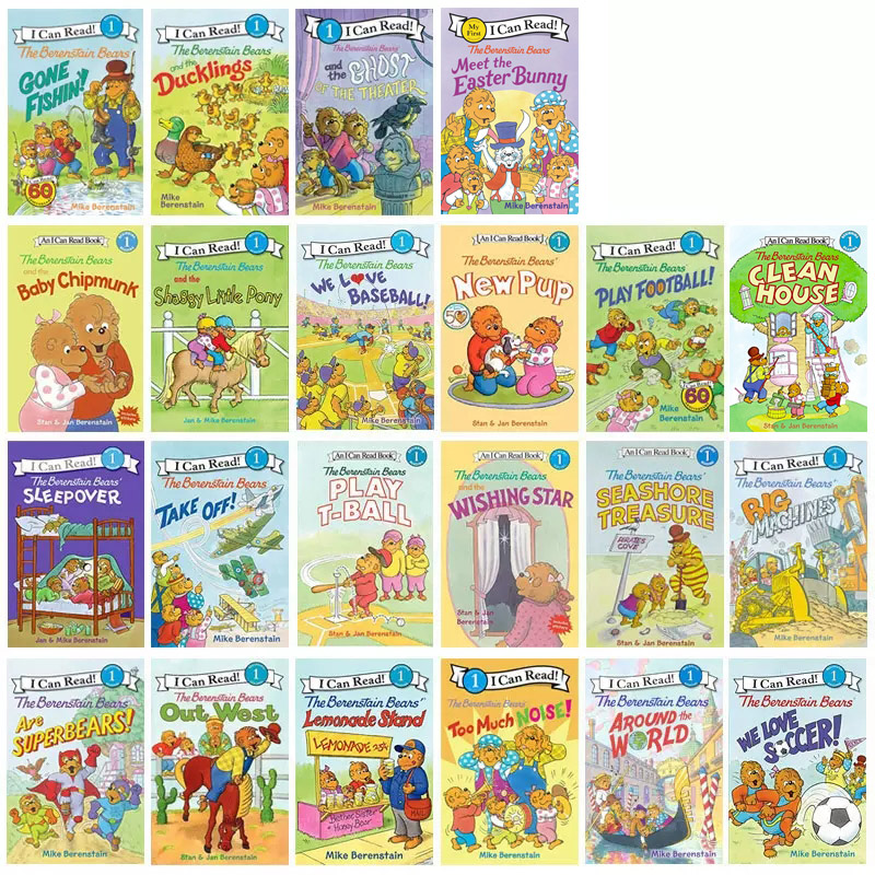 English original picture book Beibei Xiong i Can Read the first stage ...