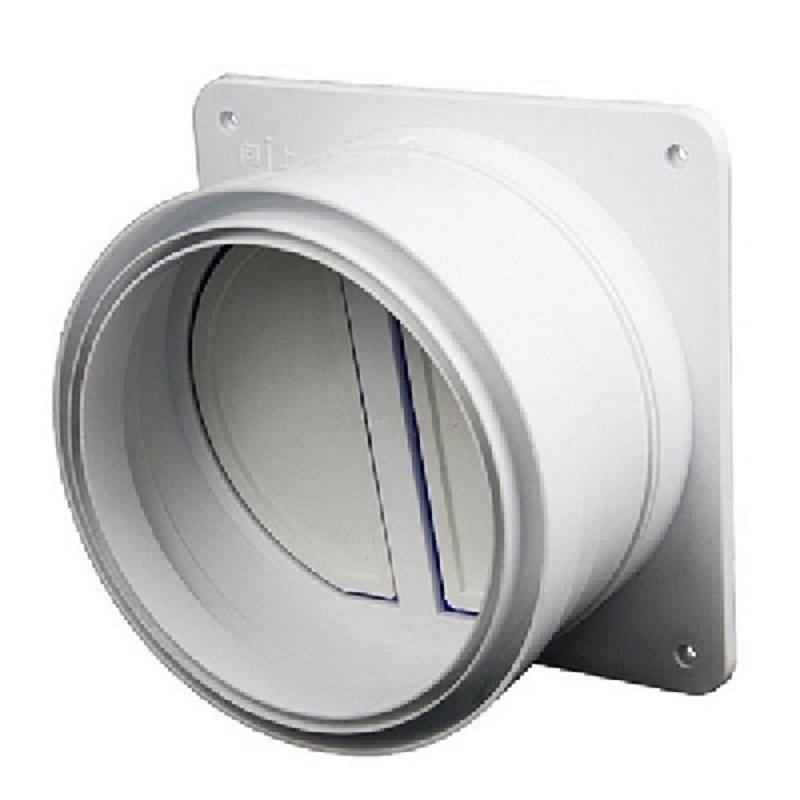 Range Hood Pipe Exhaust Pipe Check Valve to Prevent Return Air Odor ...