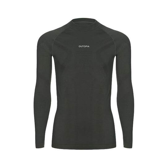 Fibo Thermal Merino Wool 5 Degree Compression Men's Long Sleeve