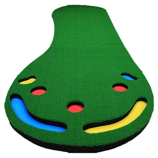 PGM Indoor Golf Putting Practice Device - 0.9x3m Mini Putting Green Set