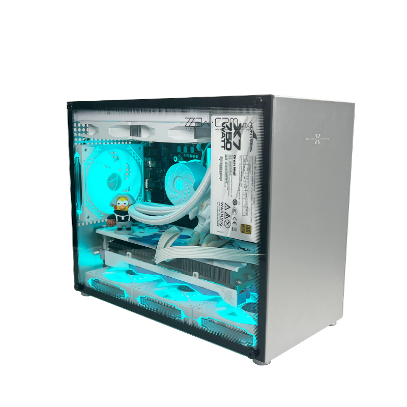 Xiaozhe Youpin C2M All-Aluminum Matx Motherboard/ATX Power Supply Chassis - C2P Liter 240 Water ...