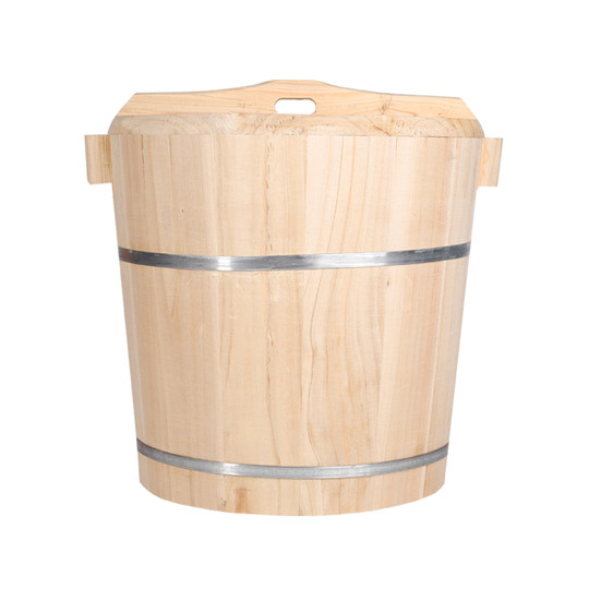 Steamed Rice Wooden Barrel Set - Commercial Size Steamer for Glutinous ...