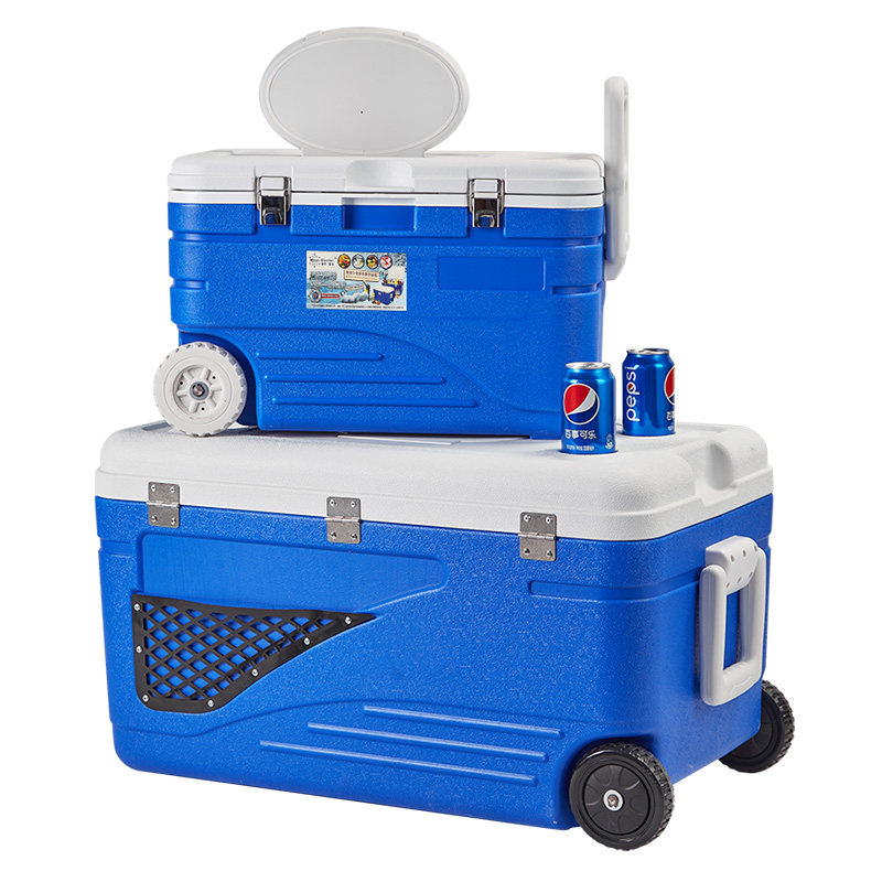 Glaceur de pêche Meetcooler - Glacière grande 45-180L à roulettes isolée