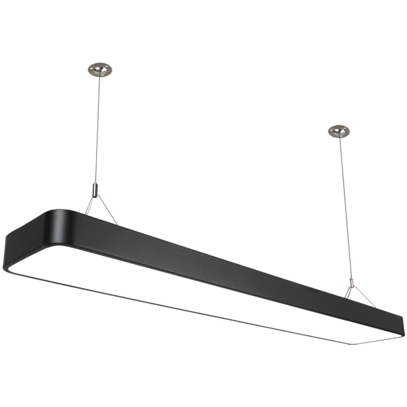 Lámpara de araña LED Kecent 1200x100mm - Lámpara de oficina moderna de ...