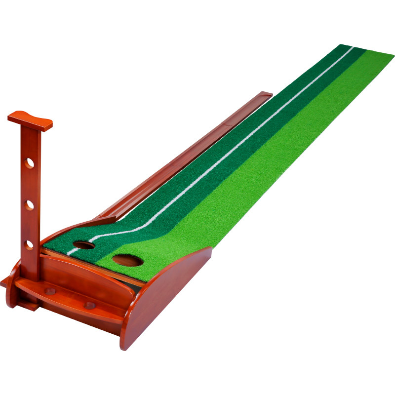 PGM Indoor Golf Putting Set - Home Practice Rug & 10 Balls