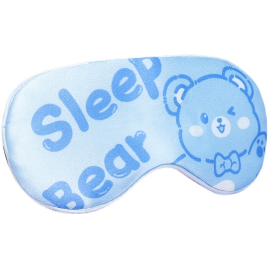 Good Eyesight Silk Sleep Eye Mask - Cute Cartoon Design for Kids & Adults