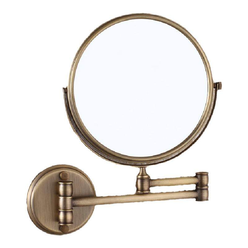 Bathroom Vanity Mirror with Double-Sided Magnifying Feature, Wall ...