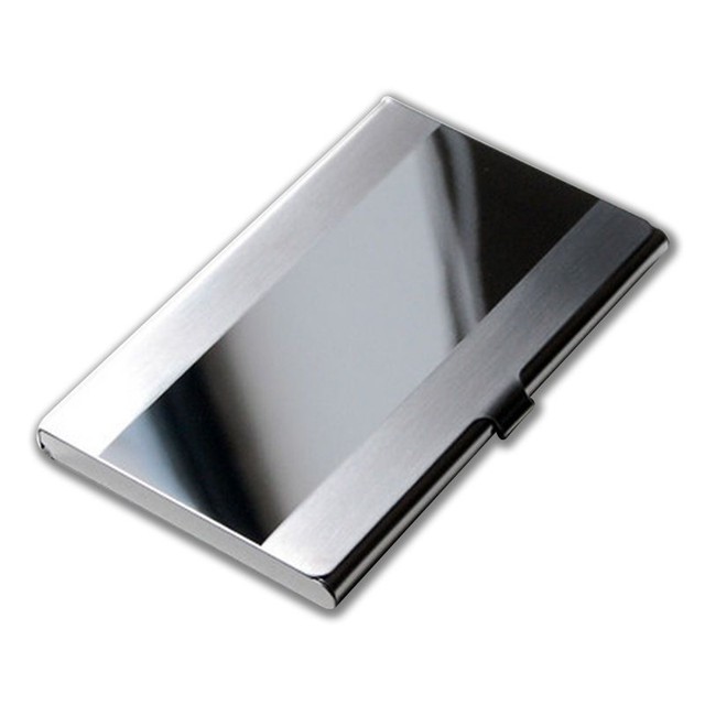 Creative thin cigarette box, ultra-thin box, mini stainless steel ...