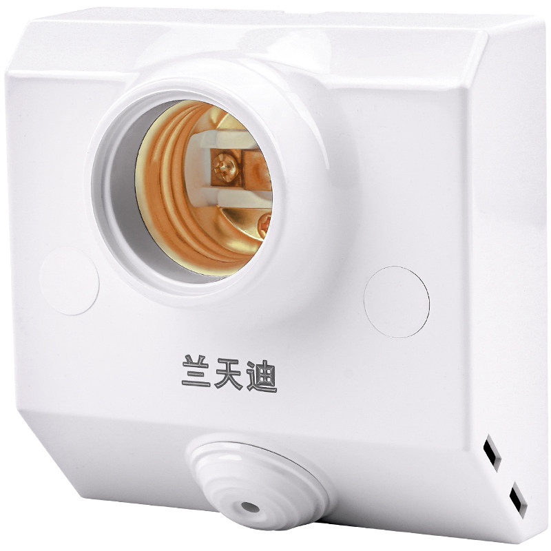 E27 Induction Lamp Holder Screw 220V Infrared Human Body Microwave ...