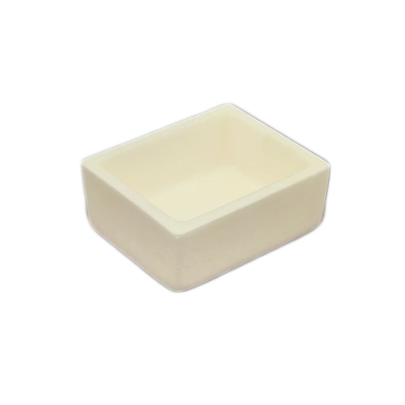 Ceremax 99% Aluminiumoxide Kroes met Deksel - Hittebestendig