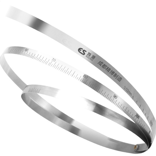 Stainless Steel Precision Diameter Ruler - Pi Ruler for Wire & Cable