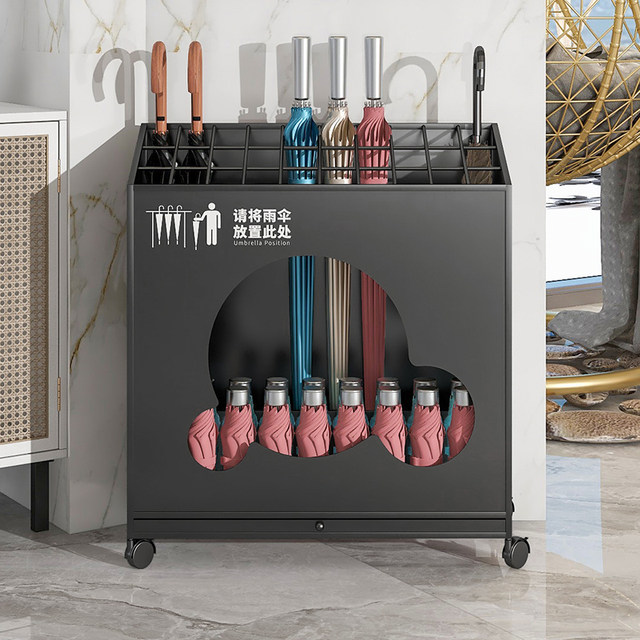 Umbrella rack storage rack large -capacity commercial hotel lobby ...