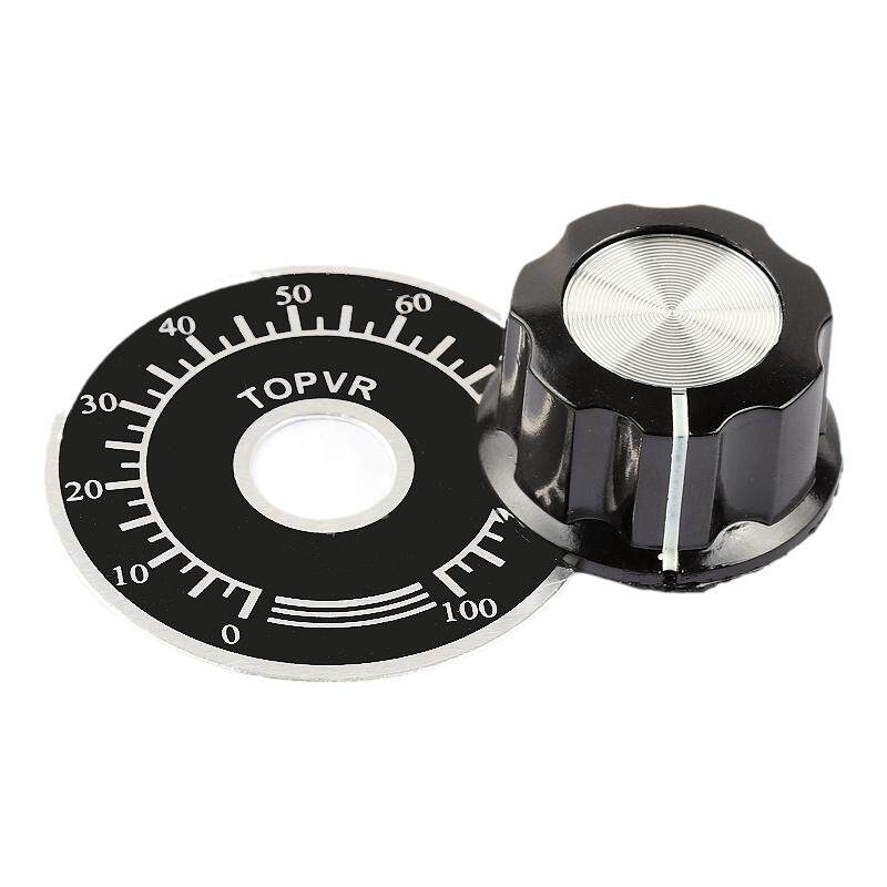 Bakelite Knob Potentiometer Scale Dial - MF-A03