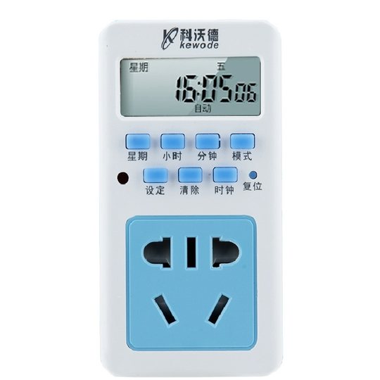 Smart Timing Socket Power Switch For Electric Vehicles And Mobile Phone Charging