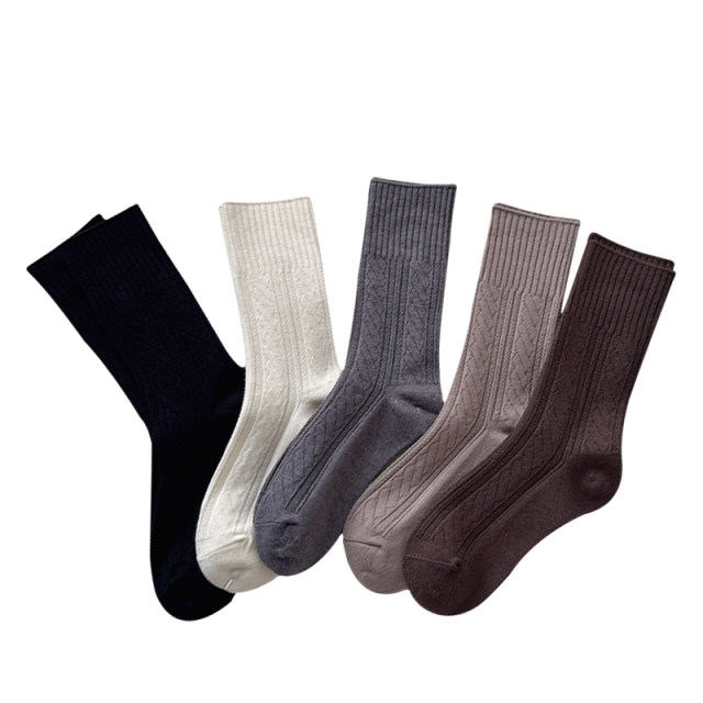 Autumn and winter warm socks for women, Japanese style ins trendy women ...