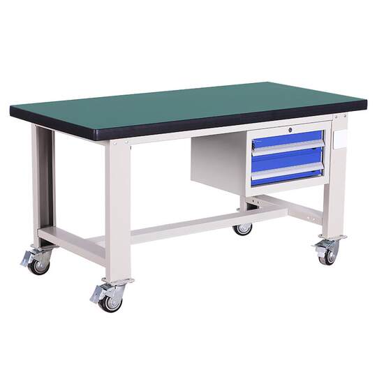Heavy-Duty Fitter Workbench Stainless Steel Anti-Static Mobile with ...