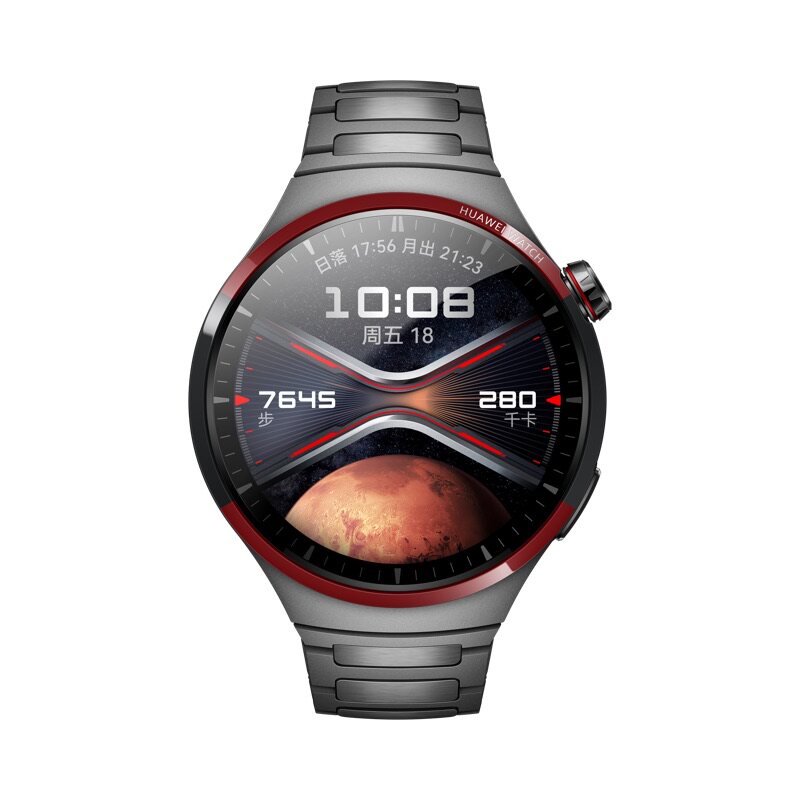 Huawei Watch 4 Pro Space Exploration - Titanium Smartwatch met ECG ...