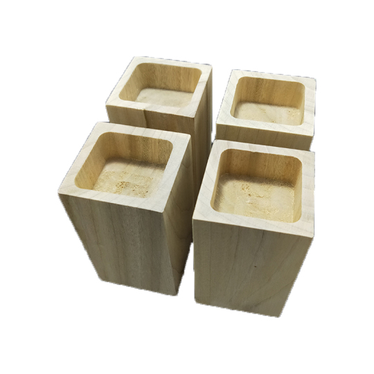 Lu yi zhang Solid Wood Bed Foot Cushions - Slotted Table & Furniture ...