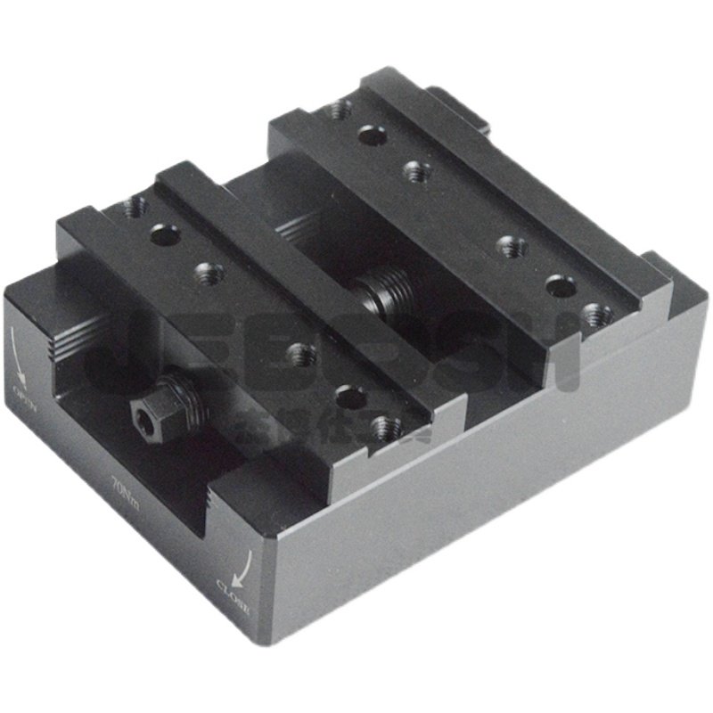 Jebosh H90 Self-Centering ER3R CNC Vise - Carbon Steel