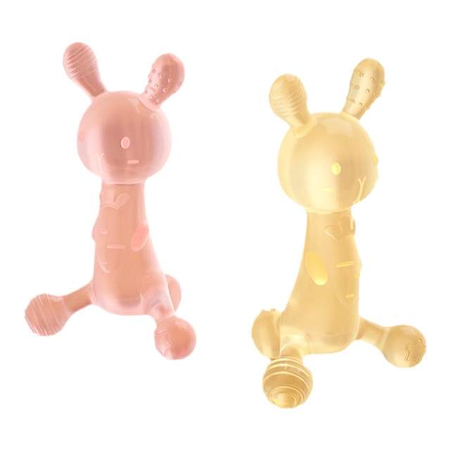 Rabbit teether, baby molar stick, baby chewing gum toy, oral period ...