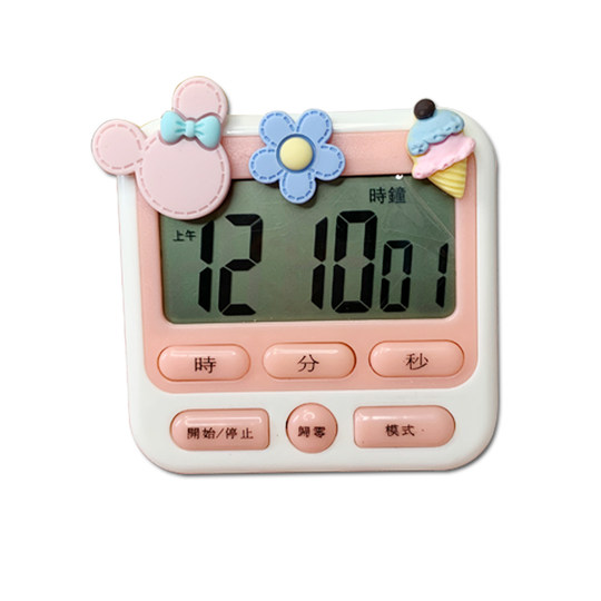 Multi-Functional Cartoon Timer Clock for Students - Mute Learning Aid ...